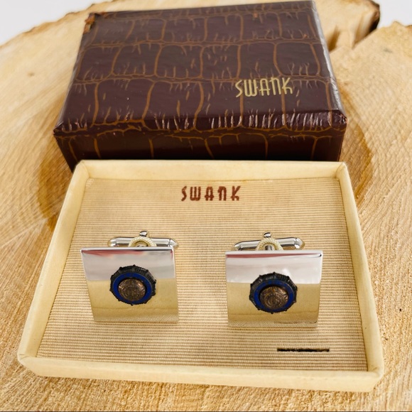 SWANK | Accessories | Vintage Swank American Legion Silver Tone ...